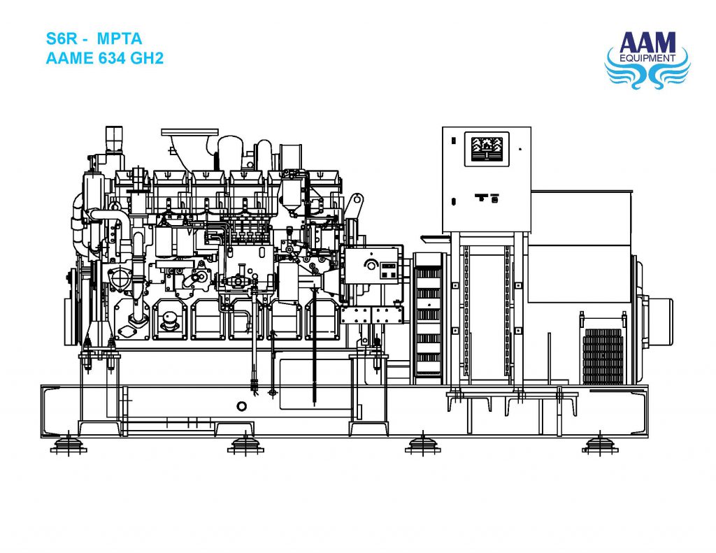 AAM Equipment | Mitsubishi Marine Generators