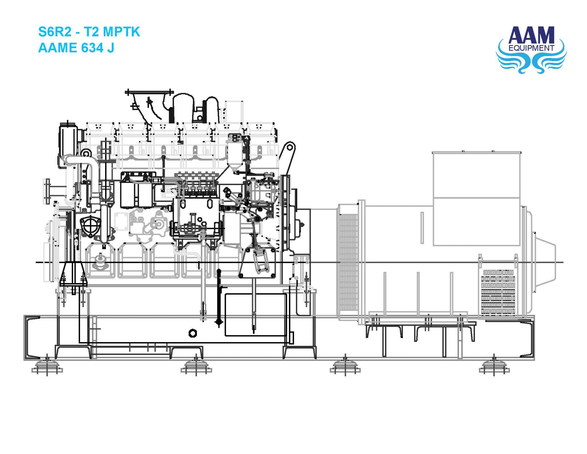 AAM Equipment | Mitsubishi Marine Generators
